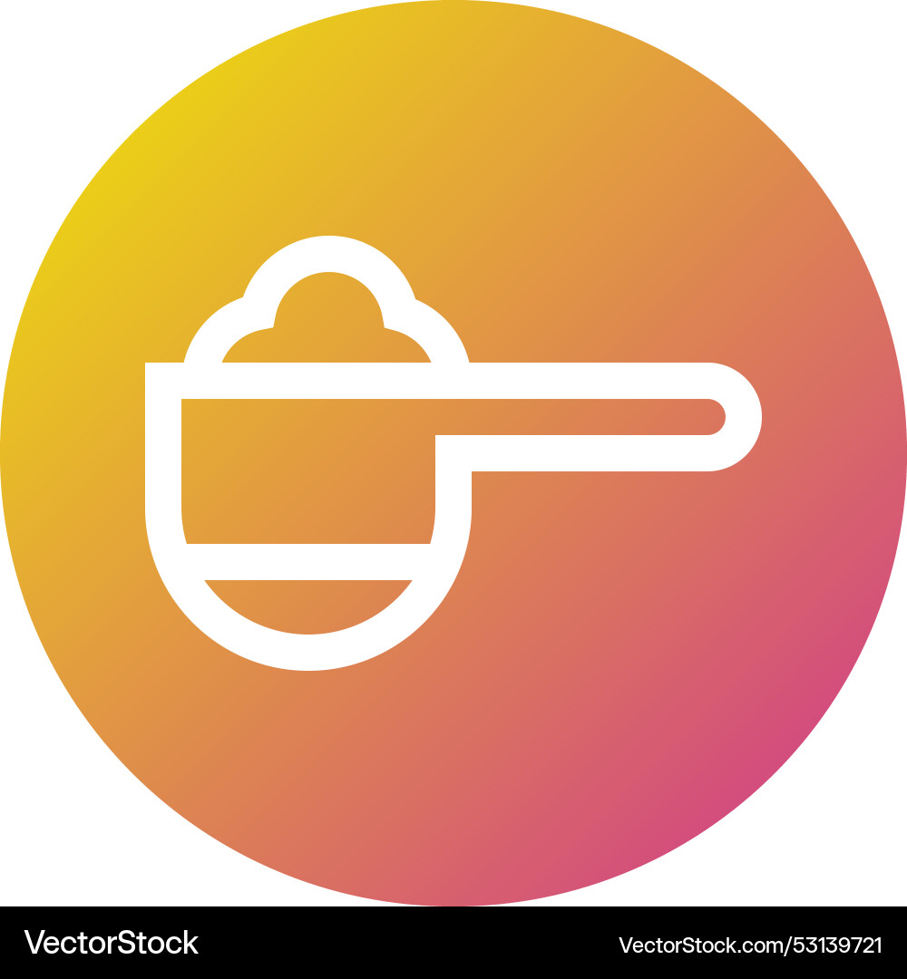 Scoop icon design Royalty Free Vector Image - VectorStock