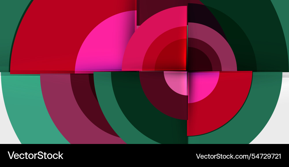 Target circle geometric abstract shapes Royalty Free Vector