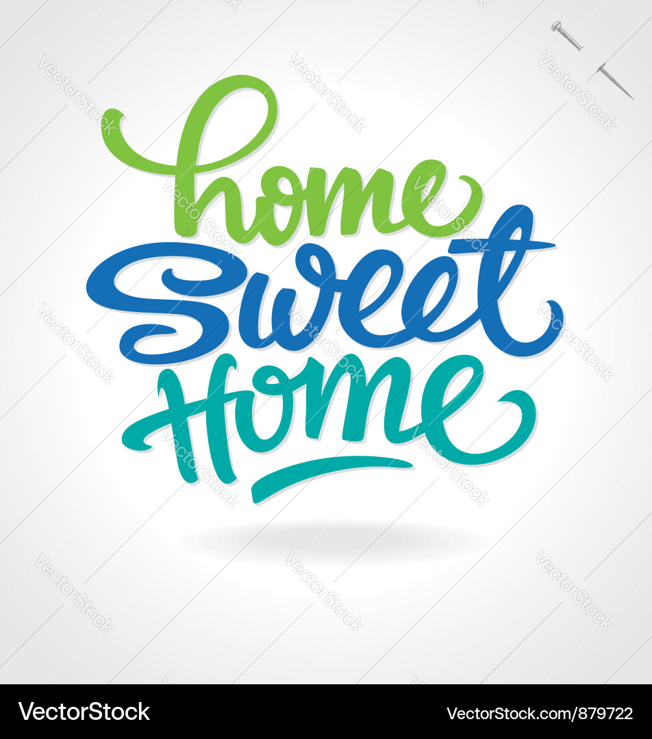 Sweet Home Calligraphy Vector Images (over 1,400)