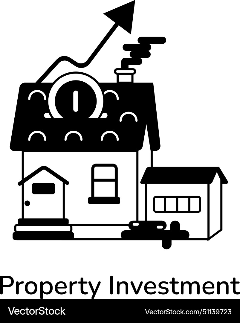 Property investment Royalty Free Vector Image - VectorStock