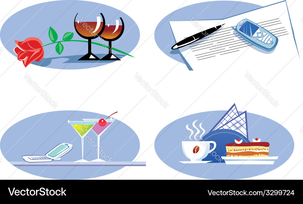 Still life Royalty Free Vector Image - VectorStock