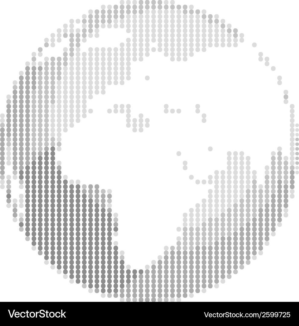 Abstract earth Royalty Free Vector Image - VectorStock