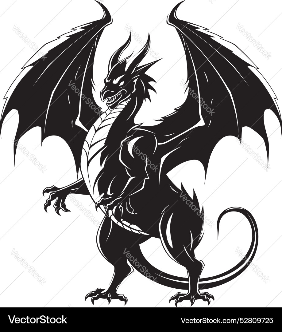 Ethereal enigma voller Körper Drachen Symbol himmlisch