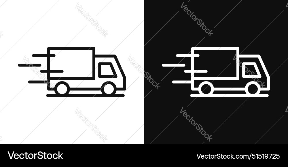 Moving truck icon Royalty Free Vector Image - VectorStock