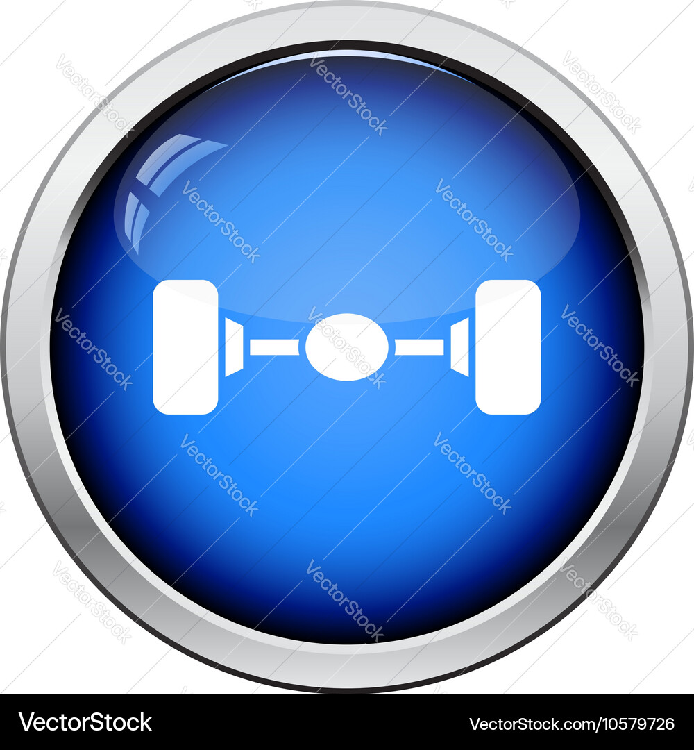 Car rear axle icon Royalty Free Vector Image - VectorStock