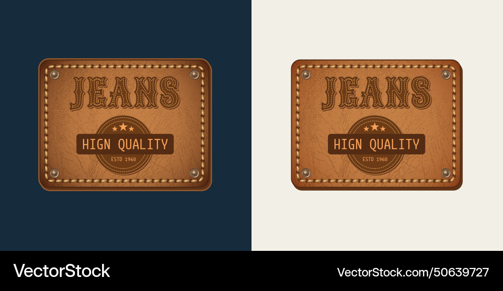 Leather Patch Vector Images (over 690)