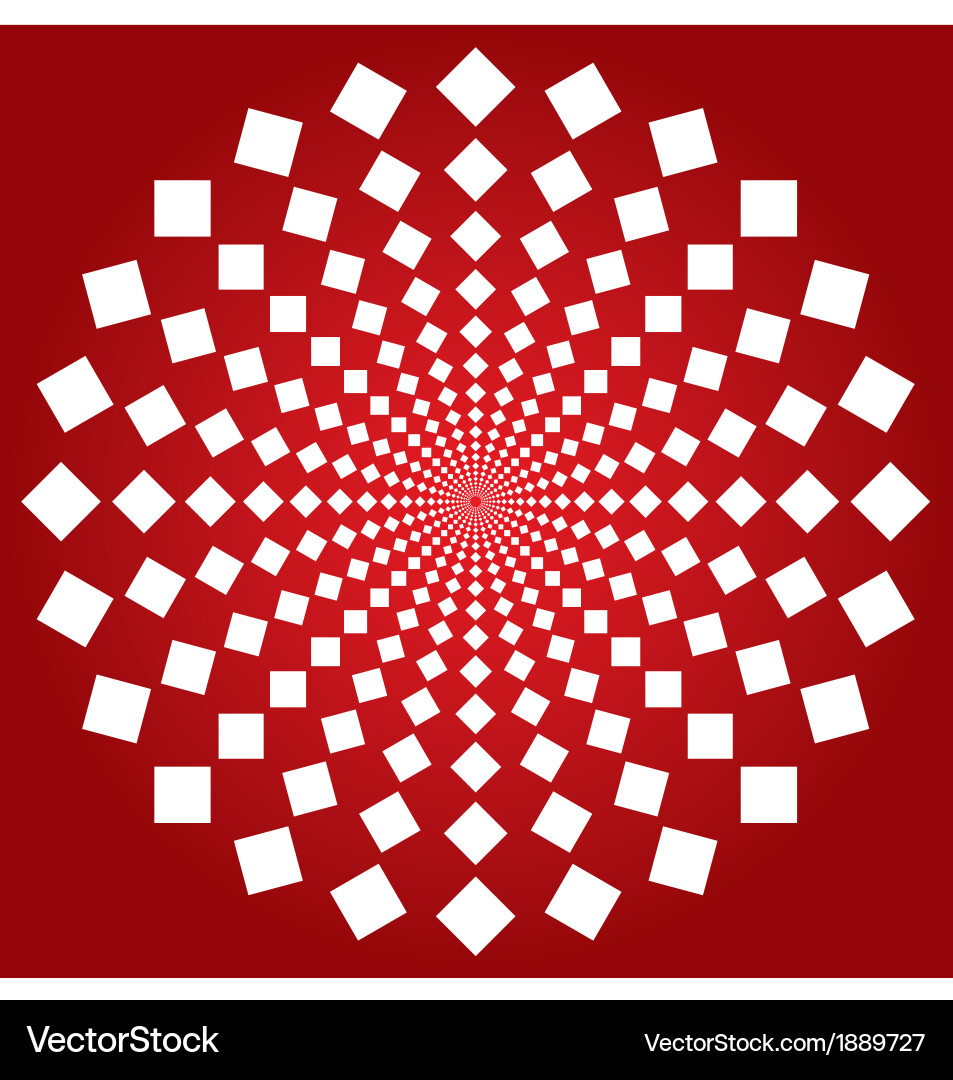 Spiral squares Royalty Free Vector Image - VectorStock