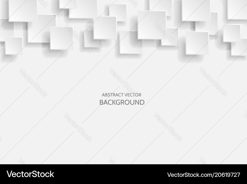 White modern abstract background Royalty Free Vector Image