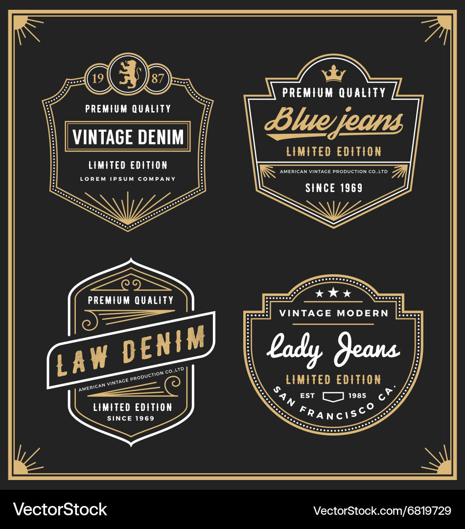 Denim Jeans Logo Vector Images (over 1,200)