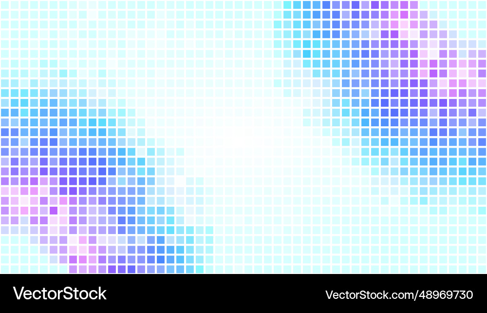 Mosaic color gradient for your design project Vector Image