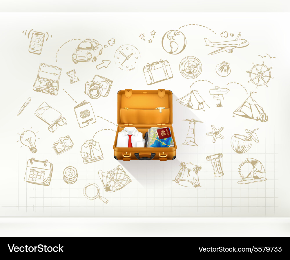 Travel infographics Royalty Free Vector Image - VectorStock