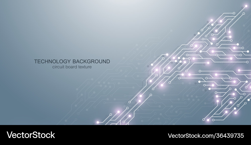 Computer motherboard background Royalty Free Vector Image