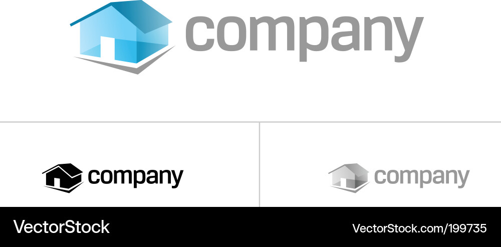 Home logo Royalty Free Vector Image - VectorStock