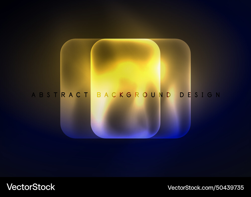 Trendy square blurred color abstract background Vector Image