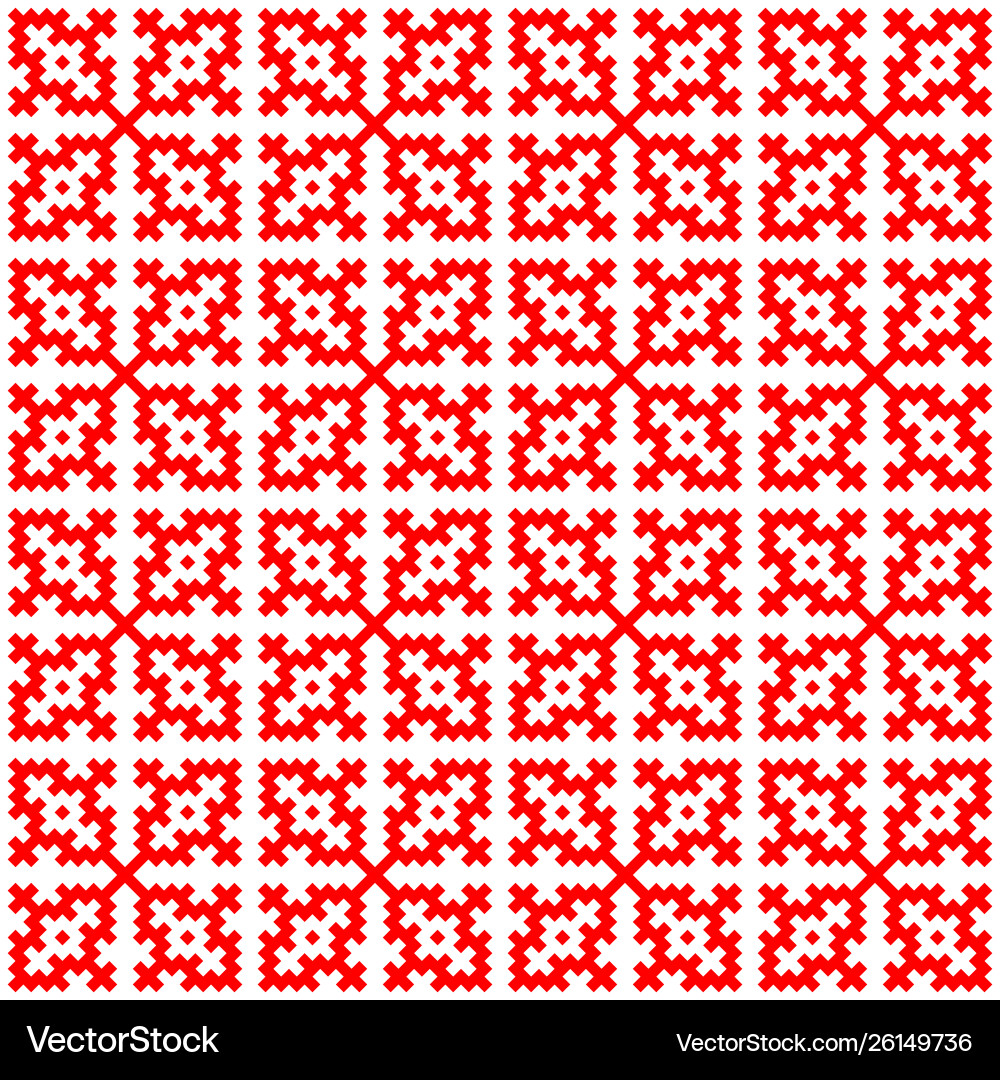 Hmong pattern seamless texture background red draw