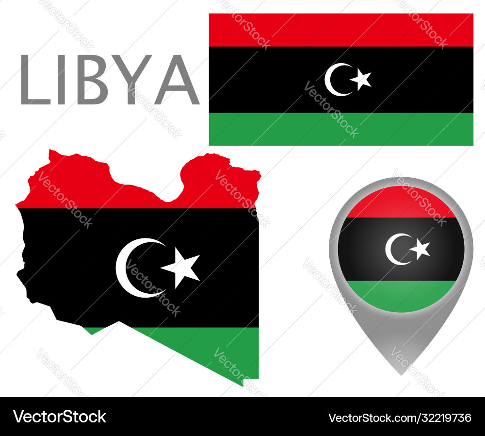 Libya Royalty Free Vector Image - VectorStock