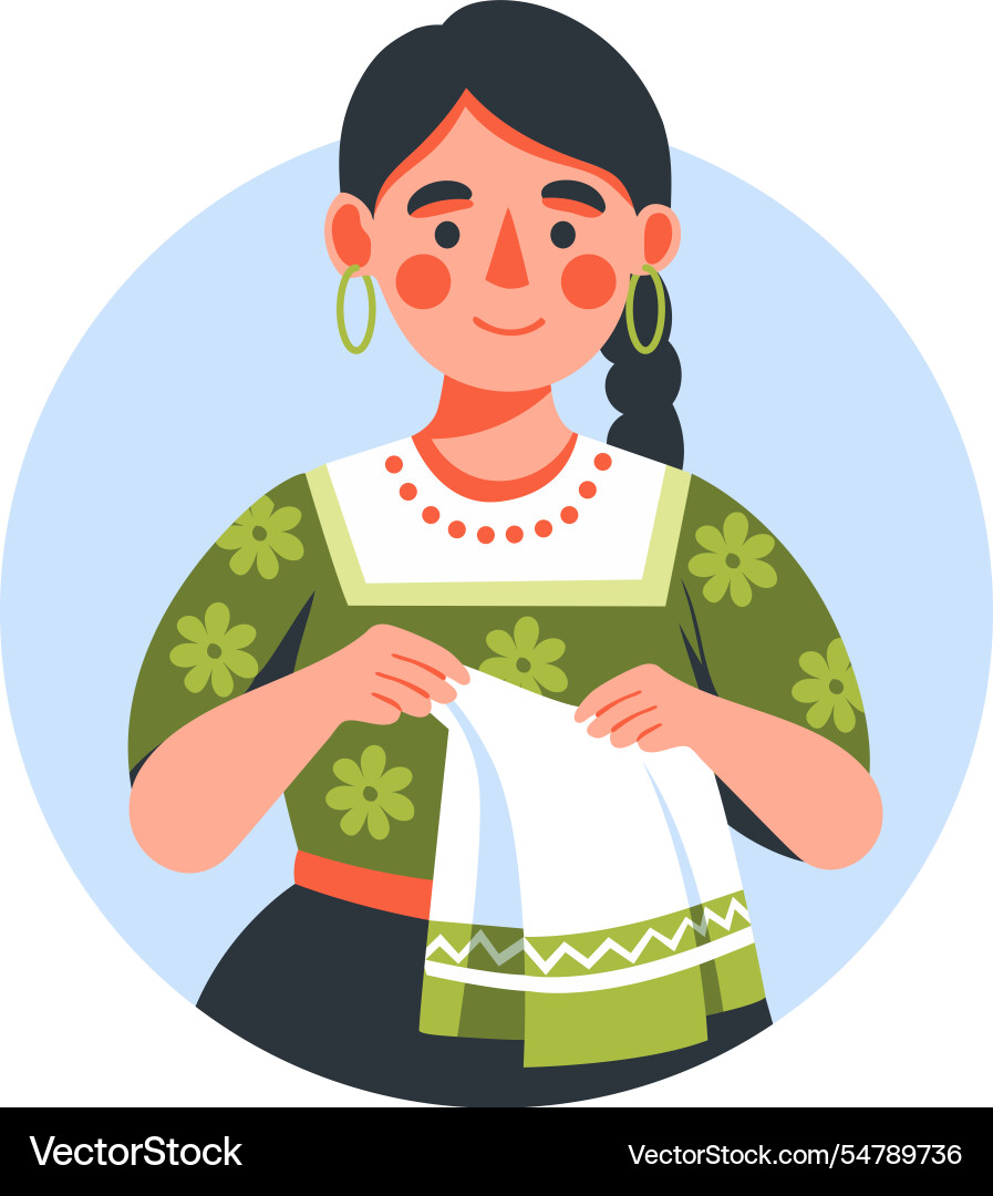 Myanmar girl Royalty Free Vector Image - VectorStock