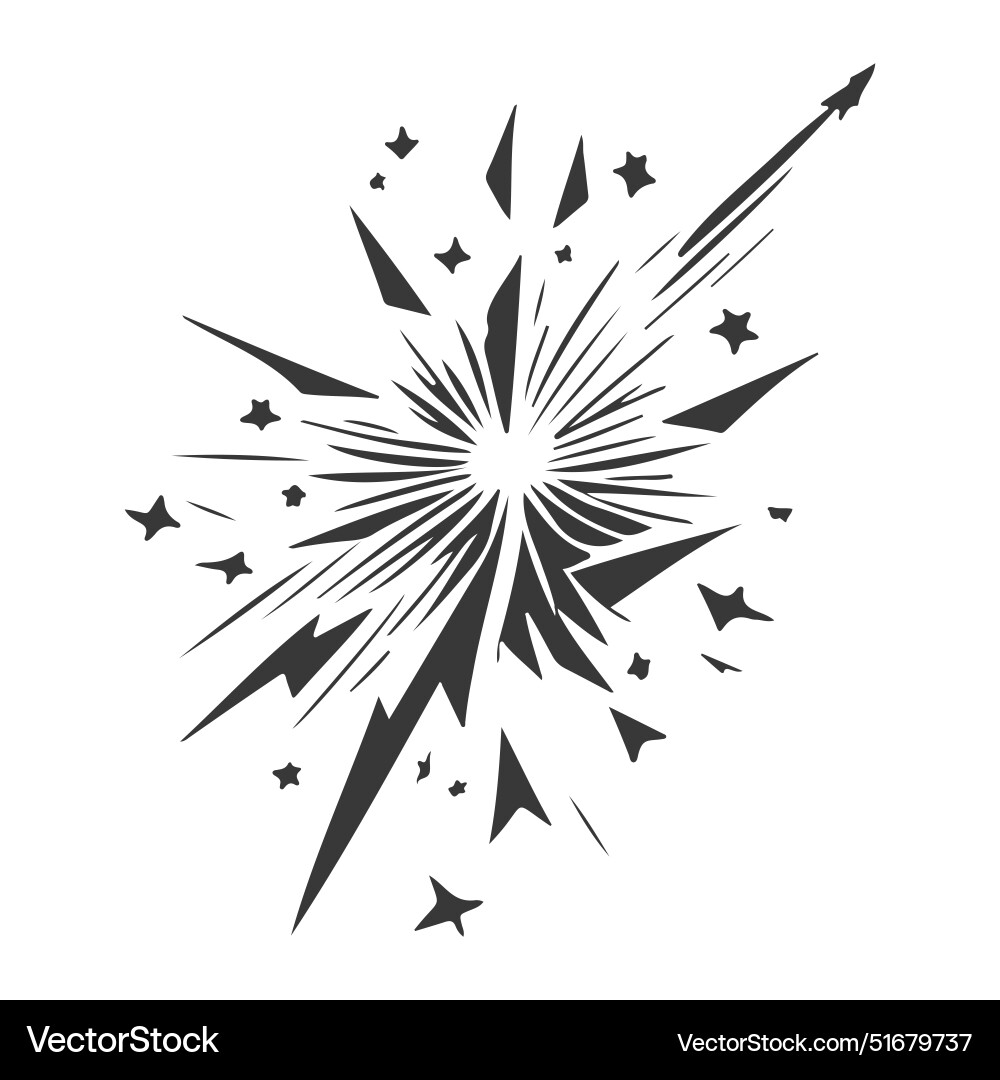 Star abstract cosmos space grey Royalty Free Vector Image