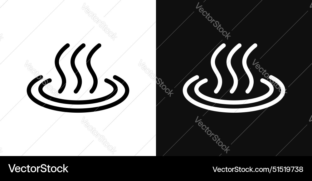 Onsen icon Royalty Free Vector Image - VectorStock