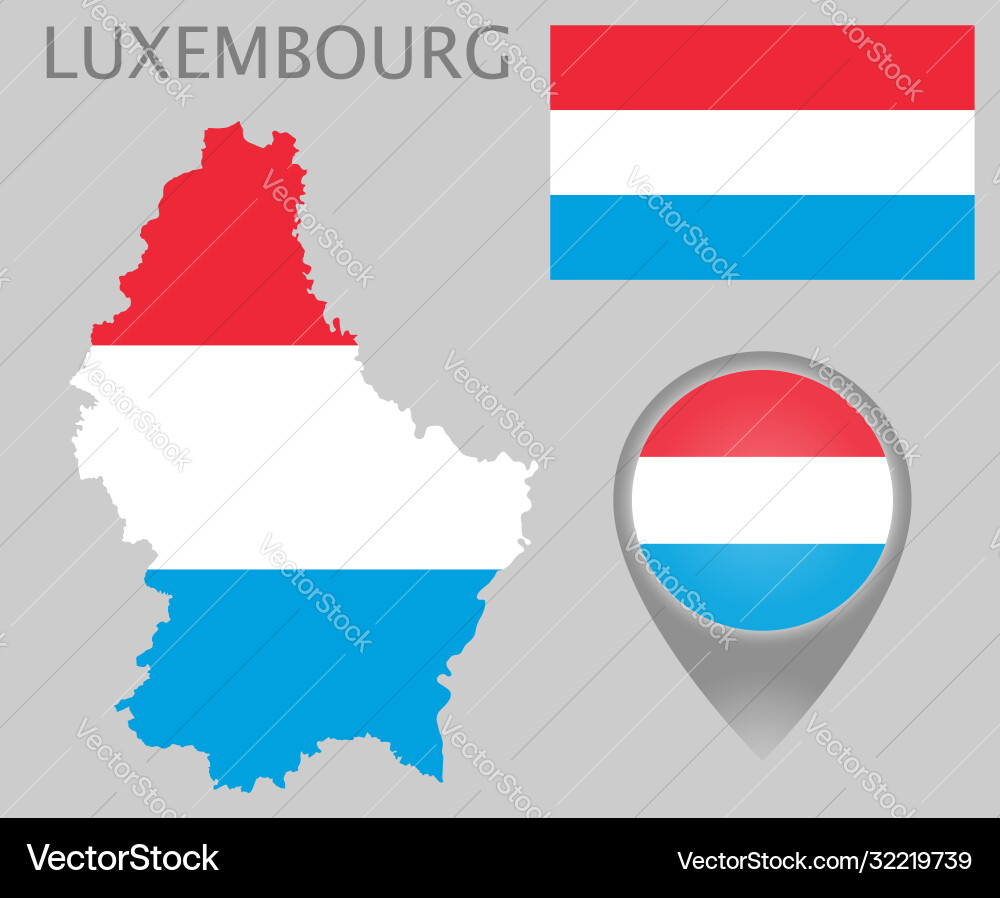Luxembourg Royalty Free Vector Image - VectorStock