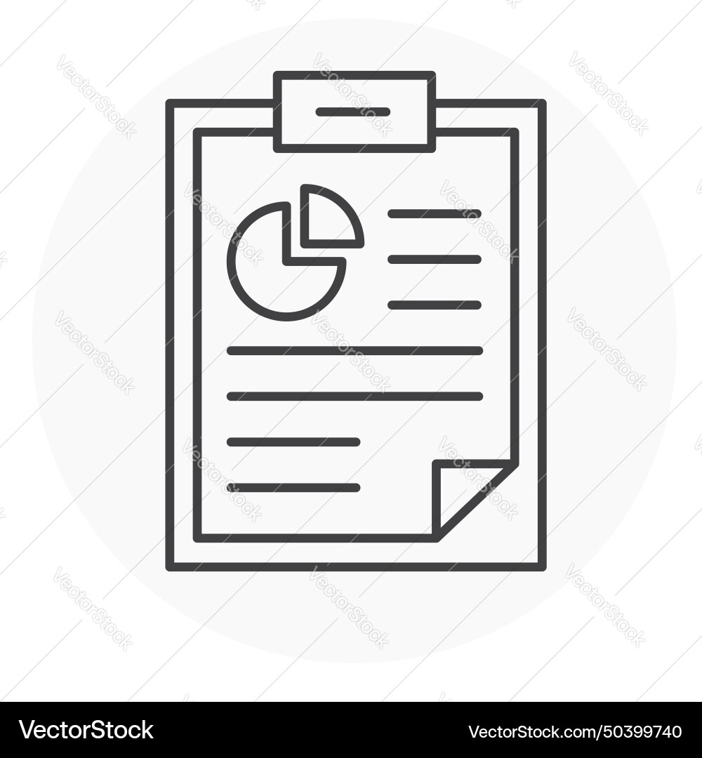 Report analysis icon design Royalty Free Vector Image