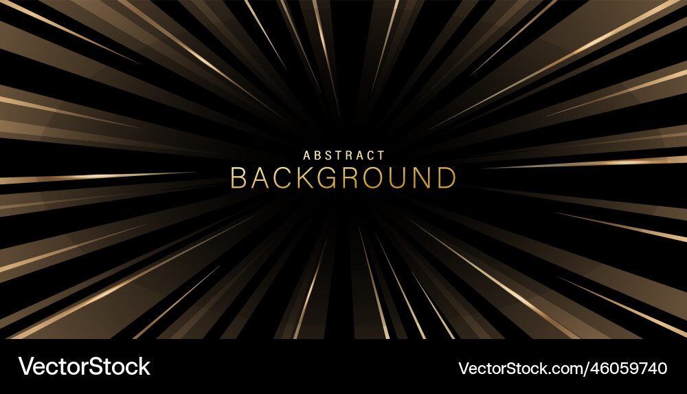 Sunburst gold background Royalty Free Vector Image