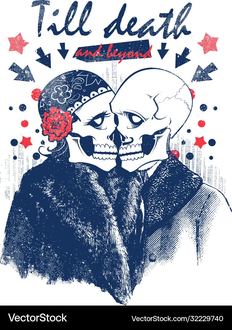 Till death Royalty Free Vector Image - VectorStock