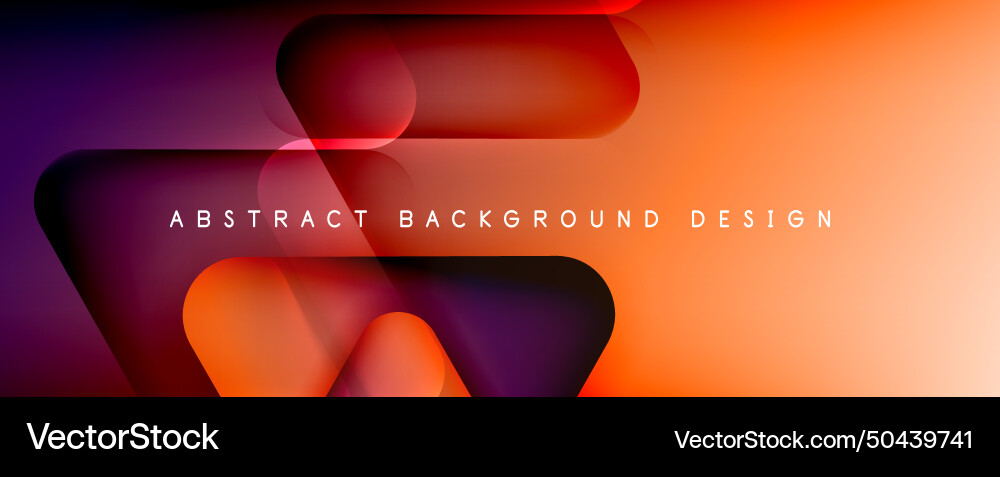 Shadow and light triangle background dynamic Vector Image