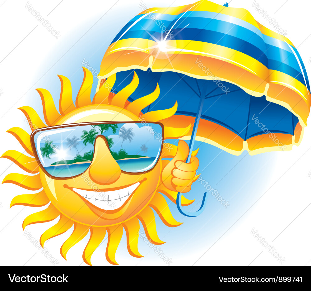 Sun Royalty Free Vector Image - VectorStock