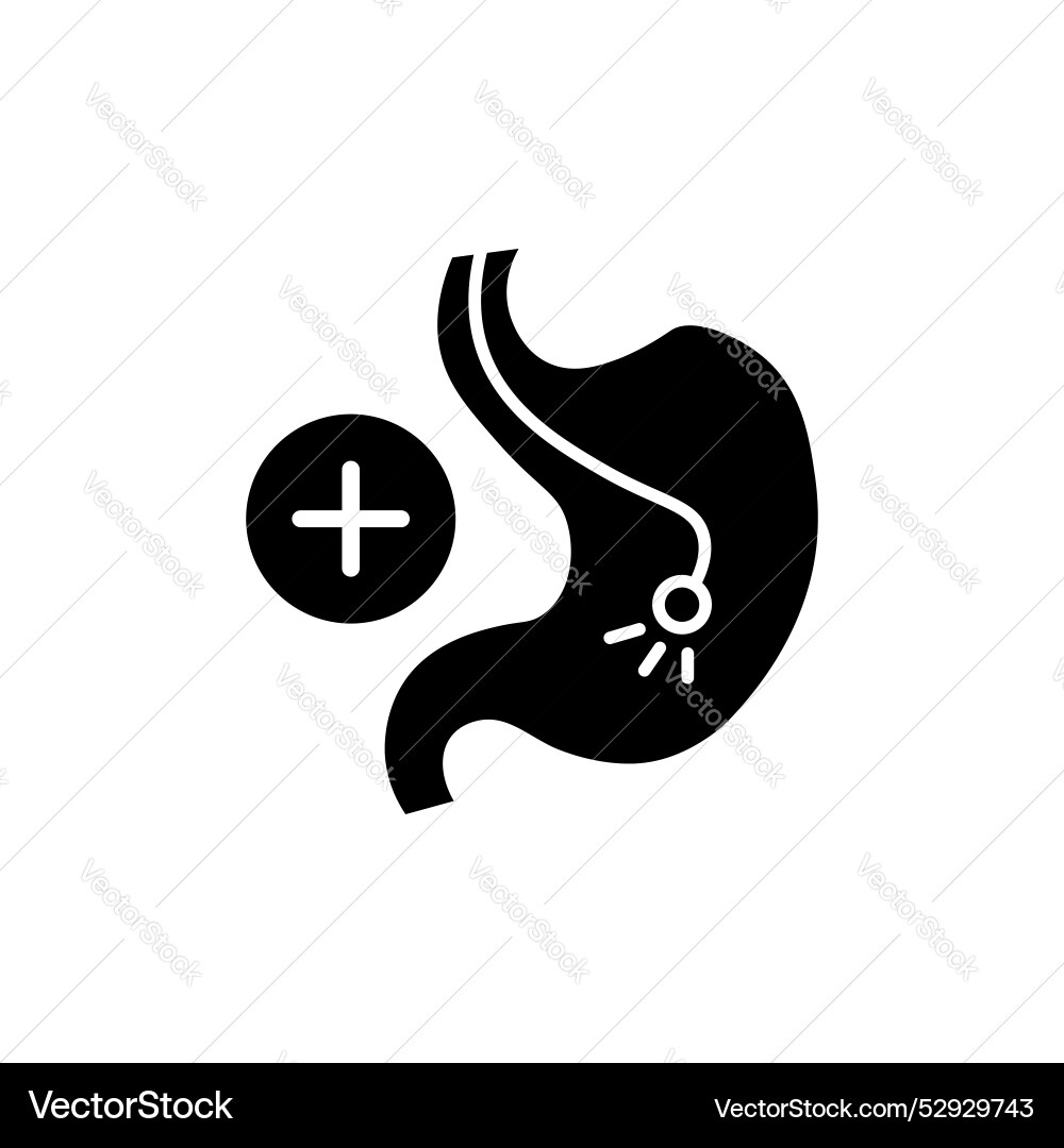 Endoscopy icon set gastrointestinal endoscope Vector Image
