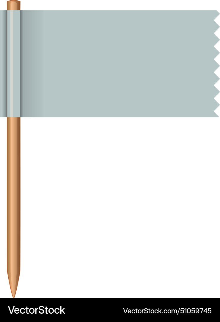 An empty flag banner Royalty Free Vector Image