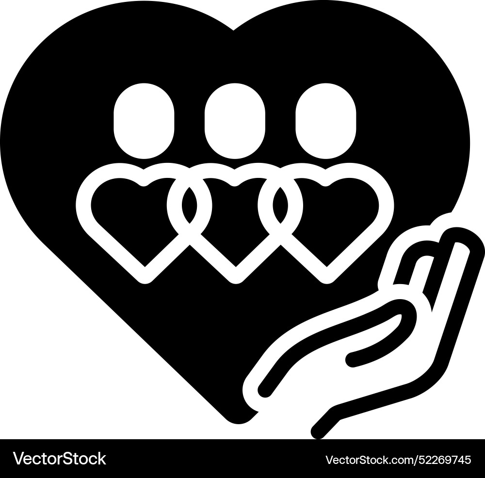 Caring Royalty Free Vector Image - VectorStock