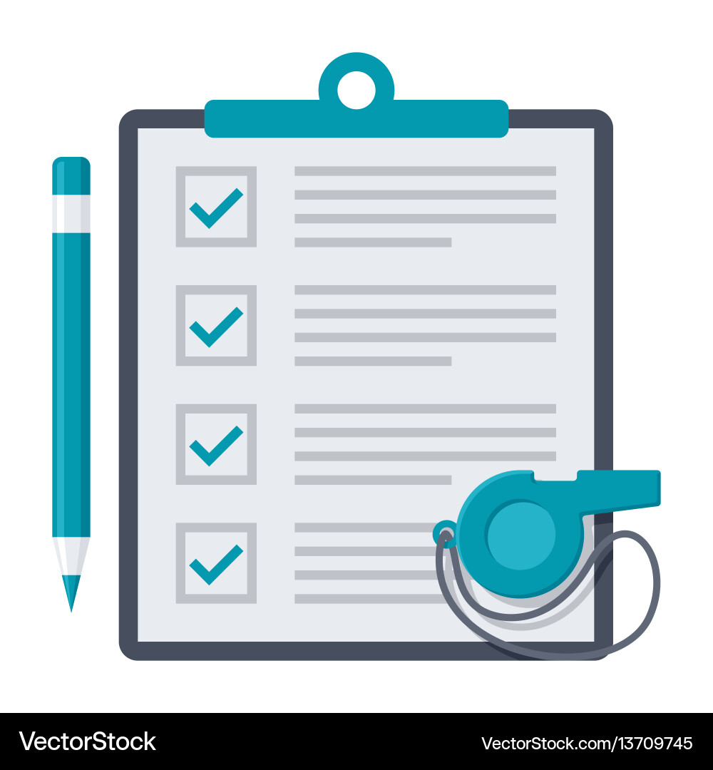 Sport training program Royalty Free Vector Image