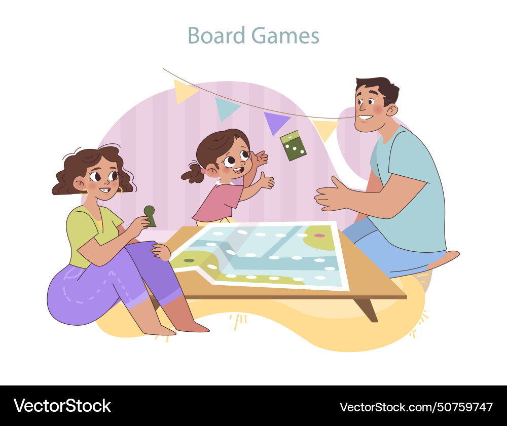 Indoor fun set Royalty Free Vector Image - VectorStock
