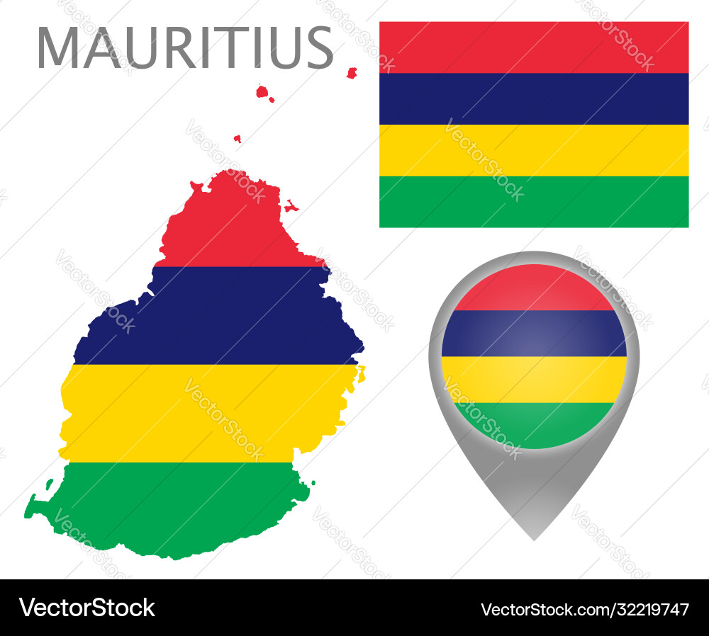 Mauritius Royalty Free Vector Image - VectorStock
