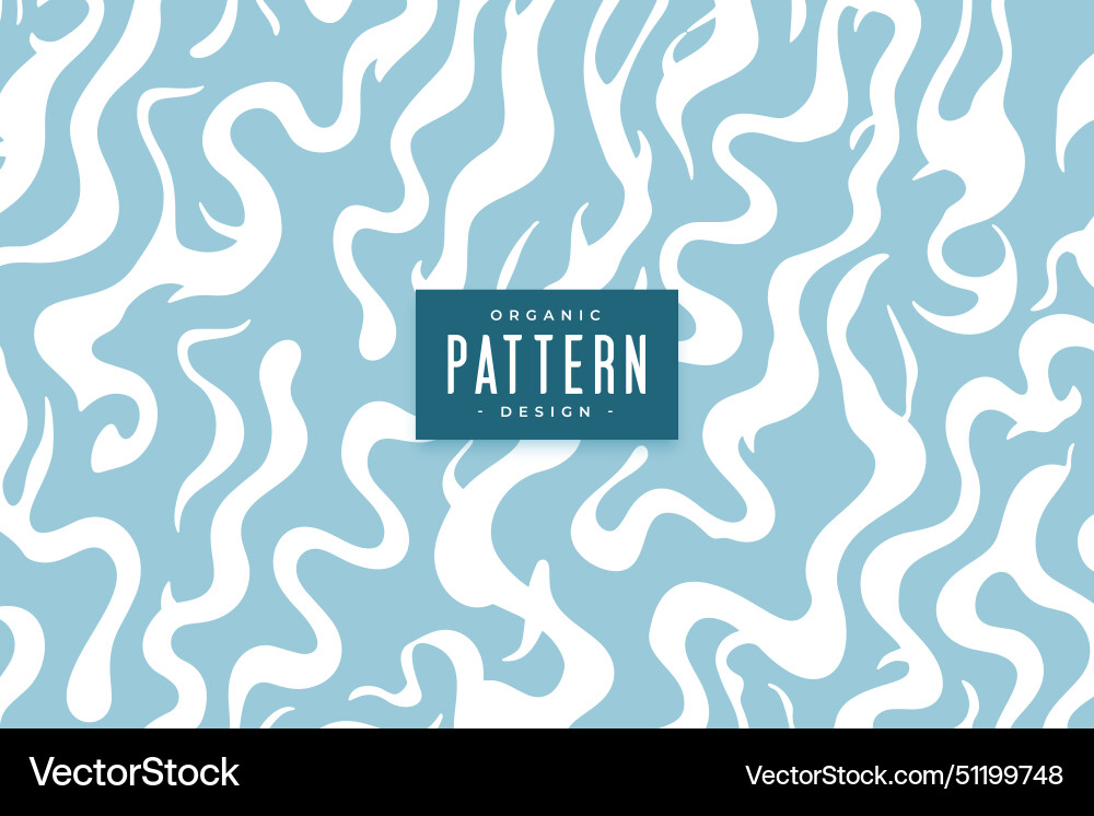 Blue white irregular organic shape marble texture Vector Image