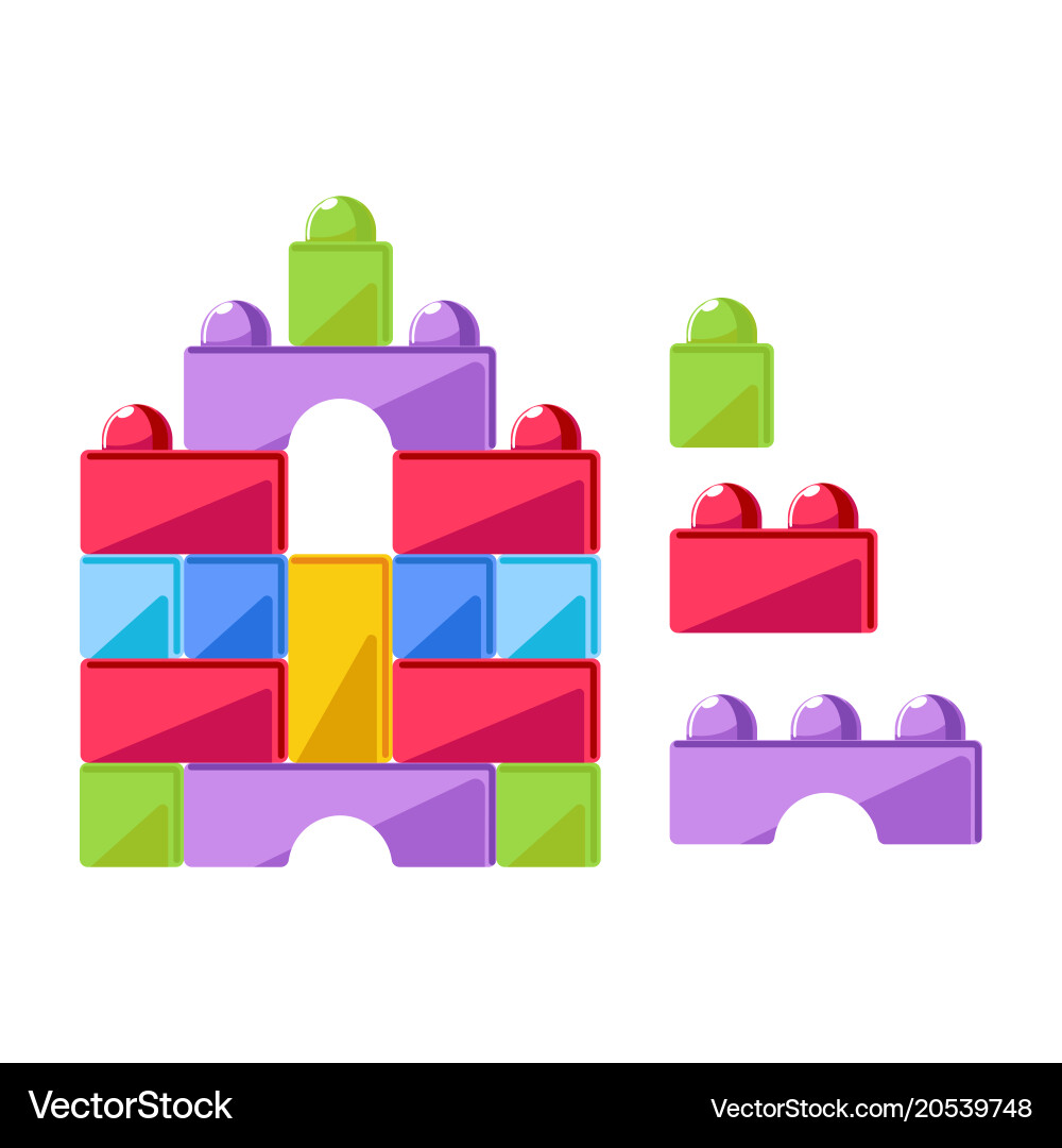 Kid toy construction cubes or children constructor