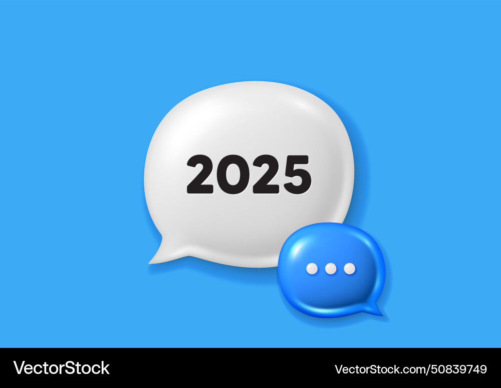 2025 year icon event schedule annual date text Vector Image