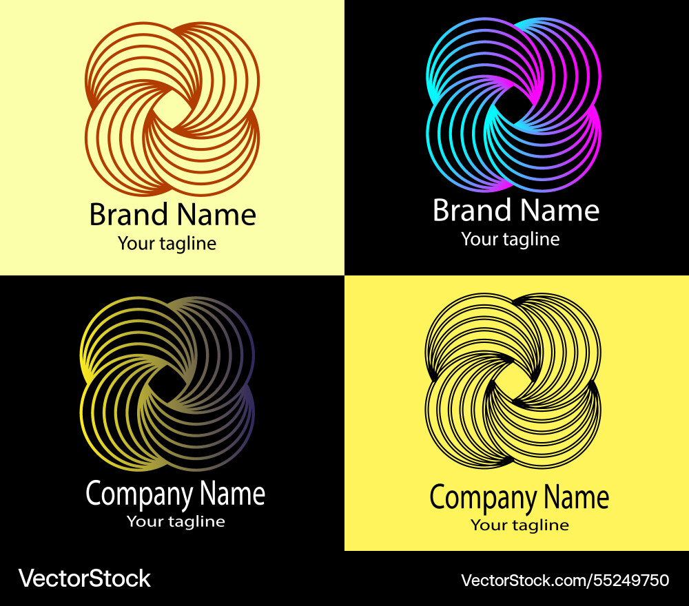 Active logo design Royalty Free Vector Image - VectorStock