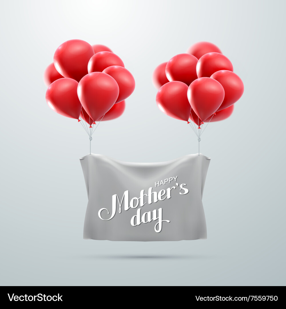 Frohe Muttertag Lizenzfreies Vektorbild - VectorStock