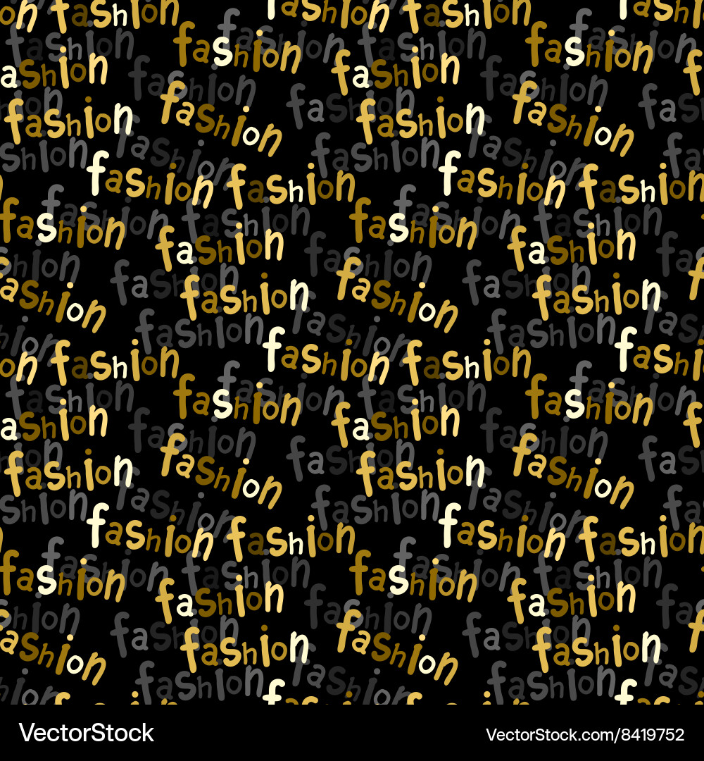 Fashion pattern Royalty Free Vector Image - VectorStock