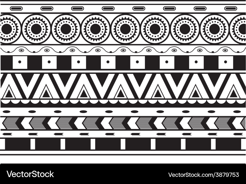 Ethnic jacquard ornament Royalty Free Vector Image