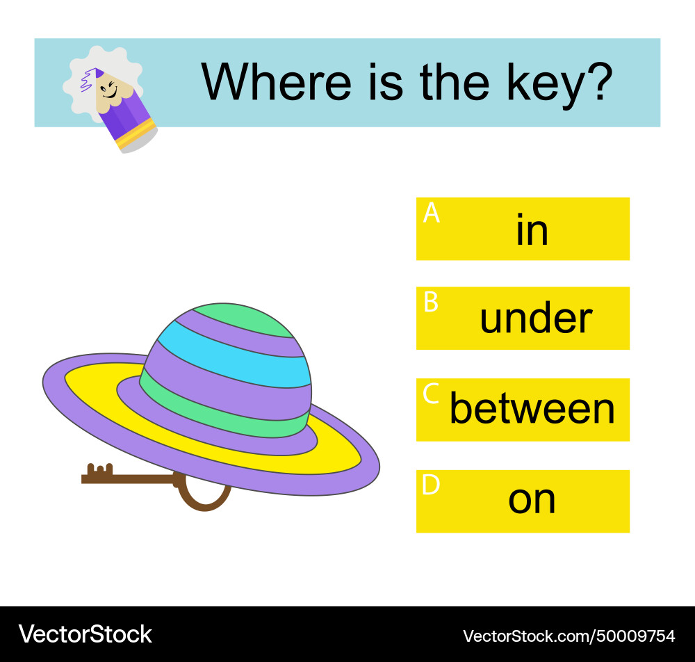 Educational material for kids learning Royalty Free Vector