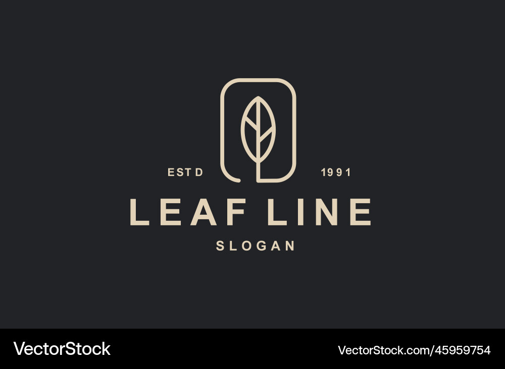 Leaf Royalty Free Vector Image - VectorStock