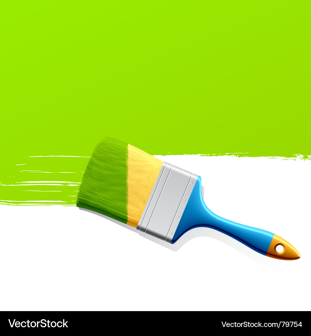 Paintbrush Royalty Free Vector Image - VectorStock