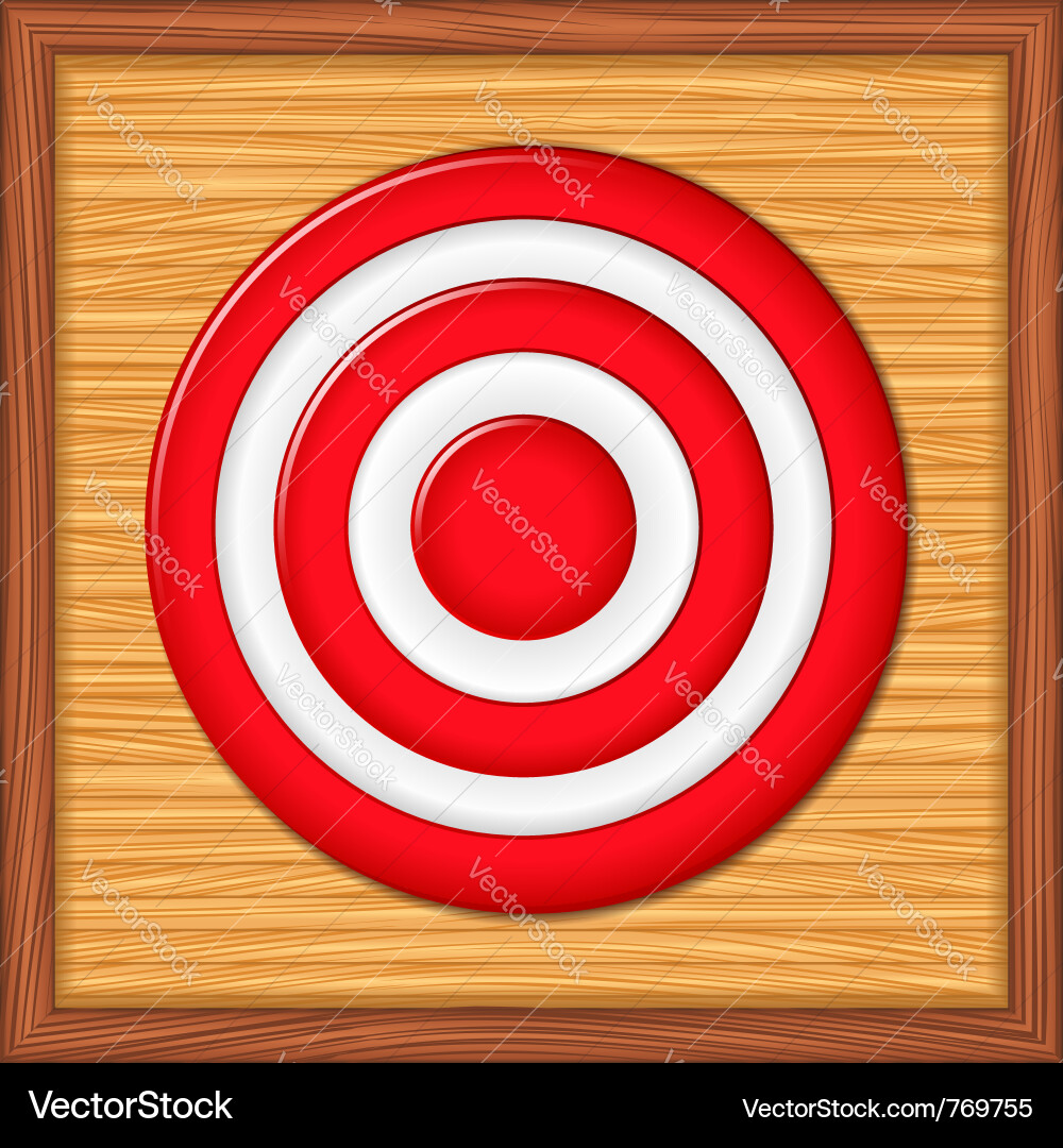 Target Royalty Free Vector Image - VectorStock