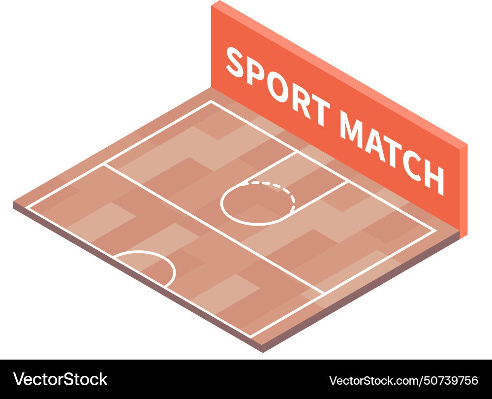 Sport field icon Royalty Free Vector Image - VectorStock