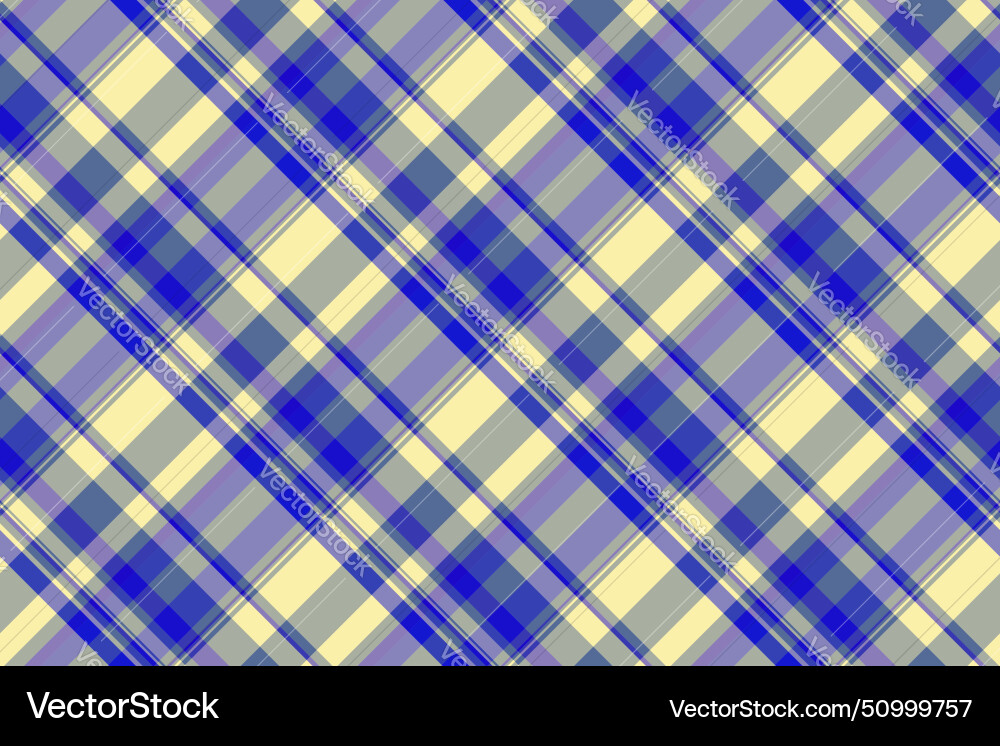 Dress fabric plaid seamless summer pattern Vector Image