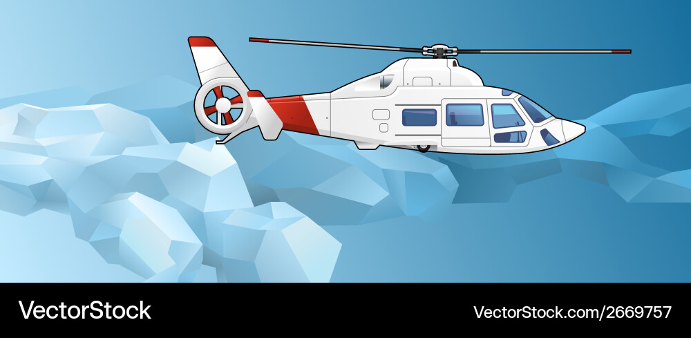 Helicopter Royalty Free Vector Image - VectorStock