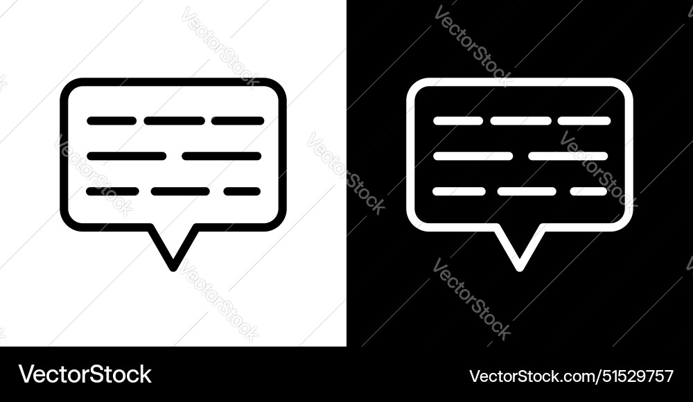 Subtitles icon set closed caption cc symbol video Vector Image